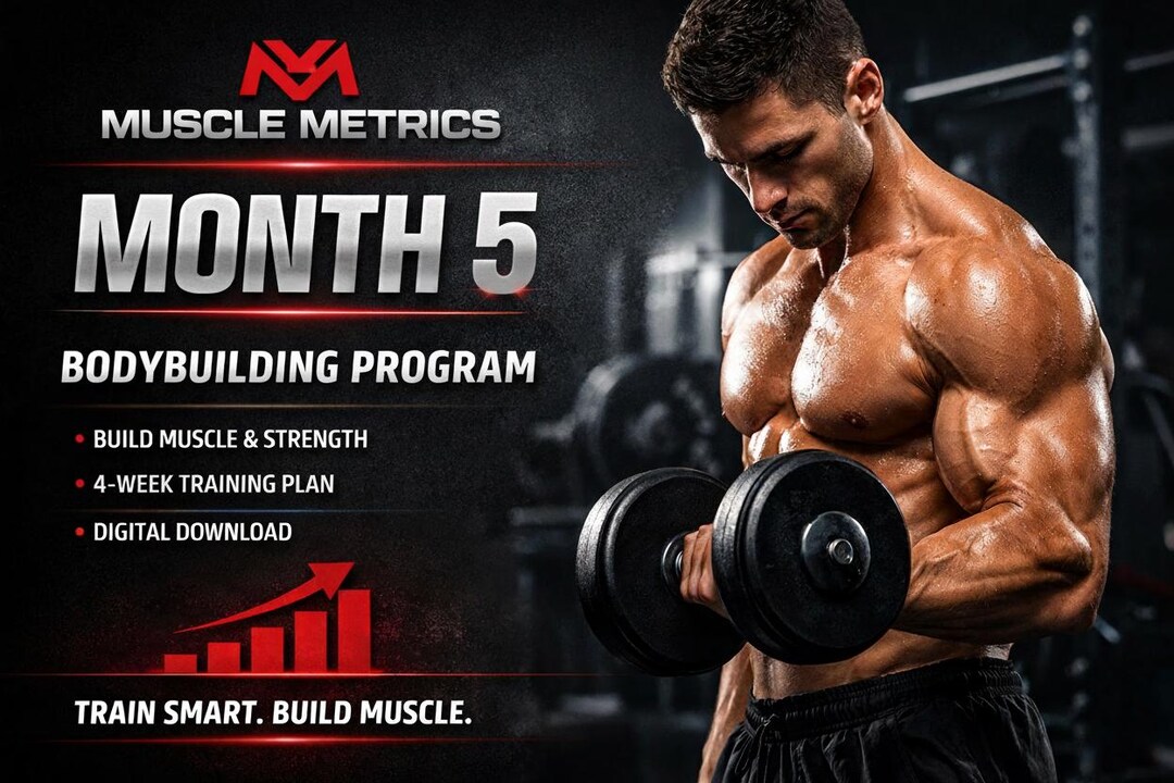 Bodybuilding Workout Program | Monthly Muscle Building & Strength ...