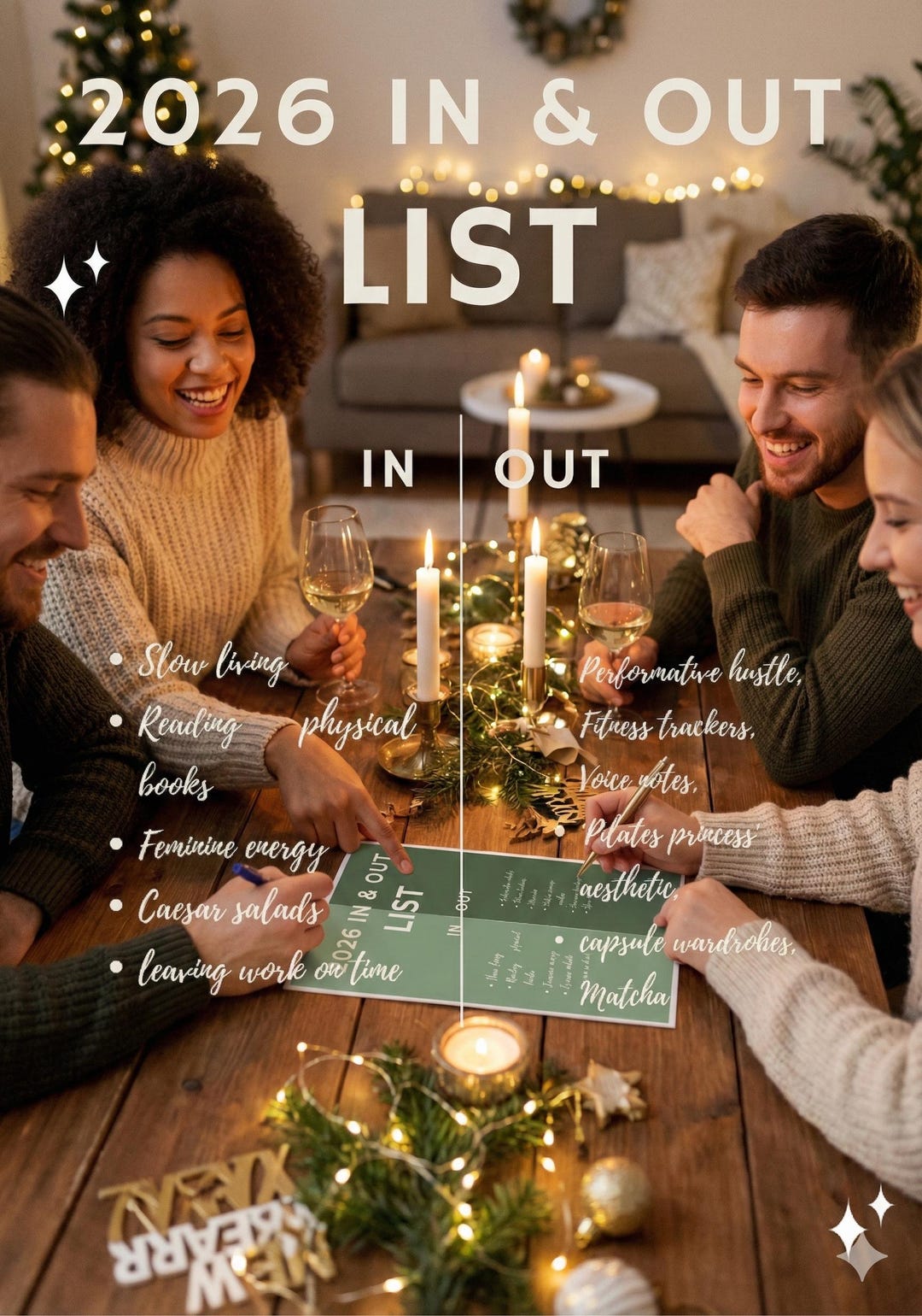 2026 in & Out List PDF | Minimalist New Year Reset | Manifestation ...