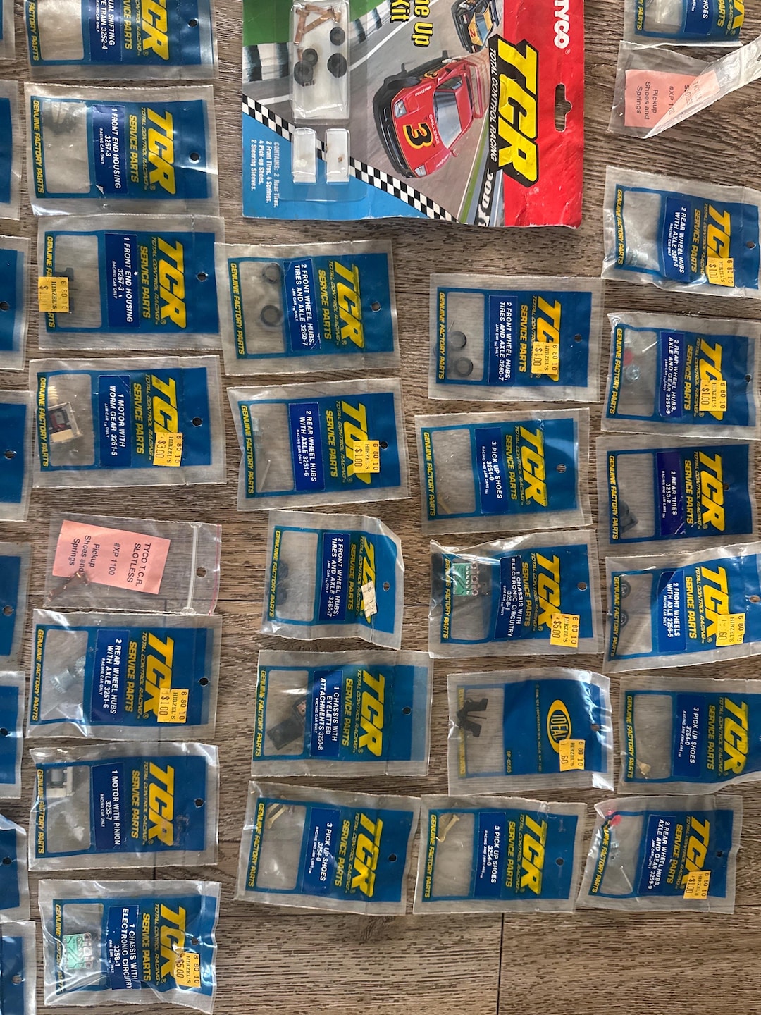 Vintage TCR Slot Car Parts Lot – NOS Tyco Racing Service Parts, Tune-up ...