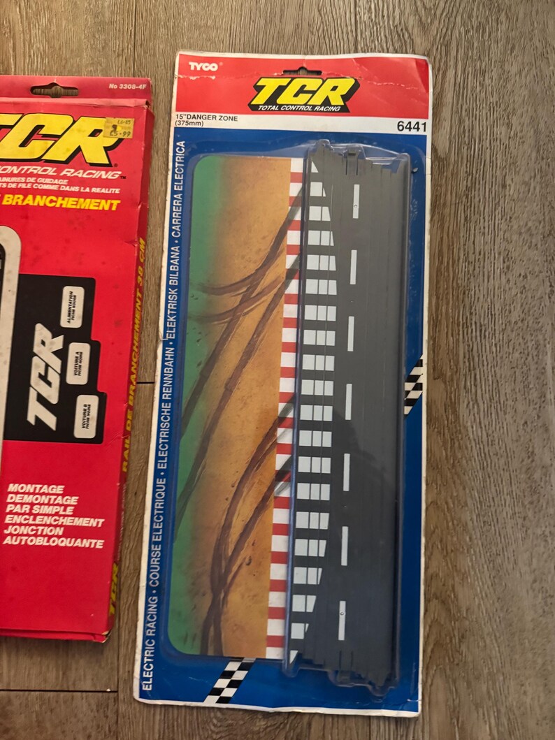 Rare Vintage Tyco TCR Total Control Racing Set – HO Slot Car Tracks ...