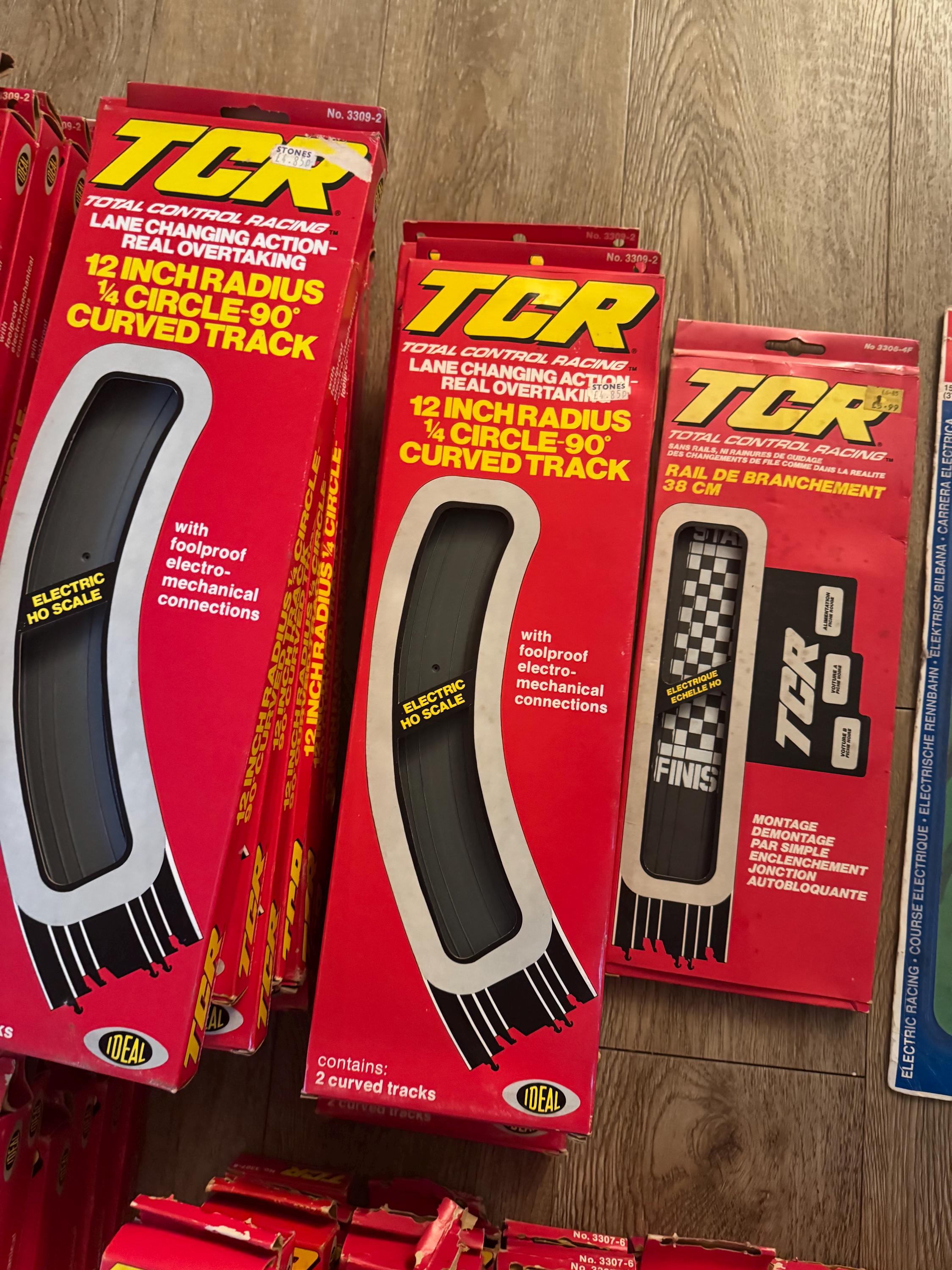 Rare Vintage Tyco TCR Total Control Racing Set – HO Slot Car Tracks ...