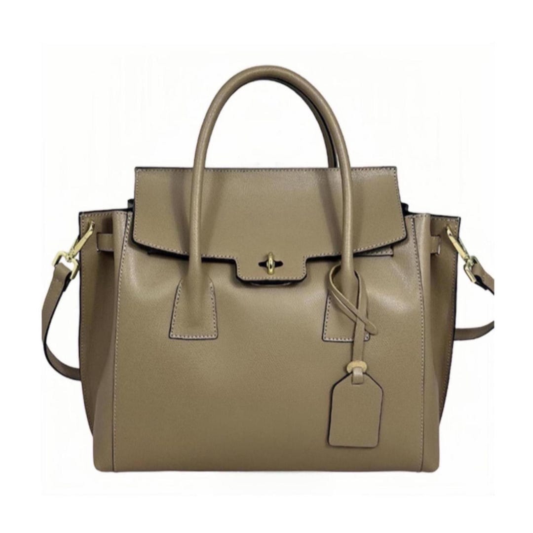 Modarno Genuine Saffiano Leather Handbag Large Version 35x12x31 Cm - Etsy