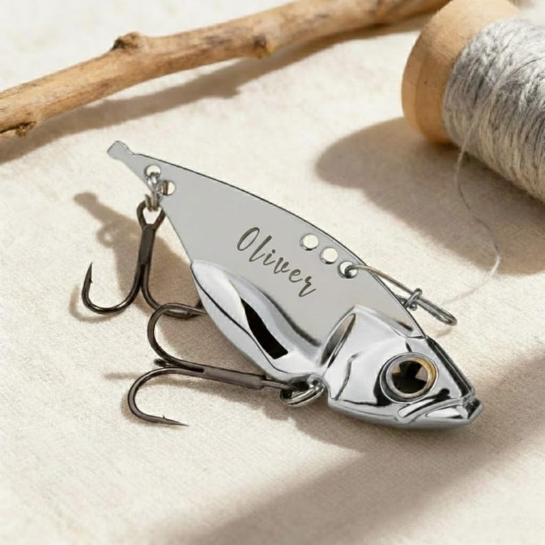 Engraved Fishing Lure With Custom Box, Custom Fisherman Gift for ...