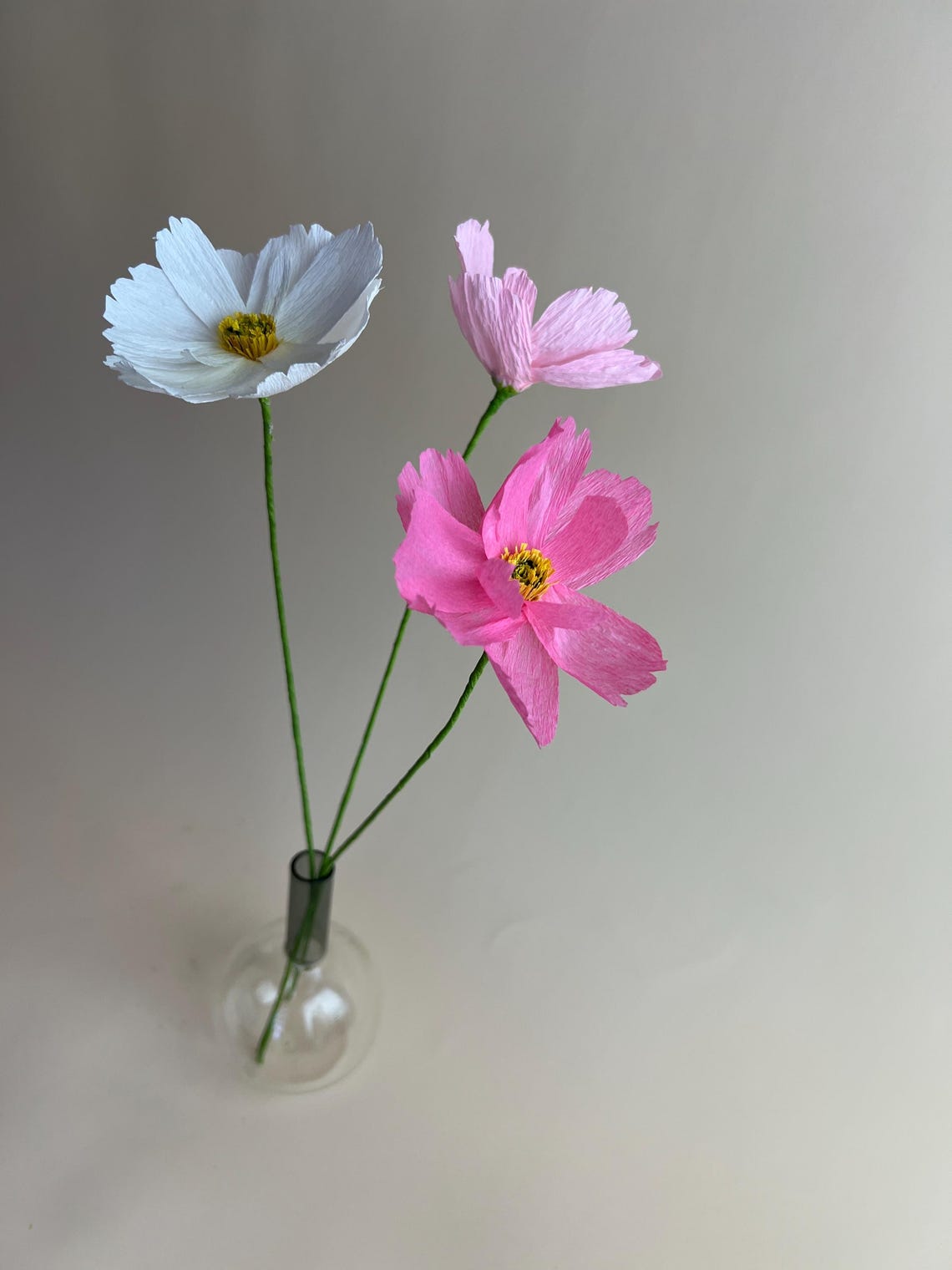 Cosmos Paper Flowers - Etsy