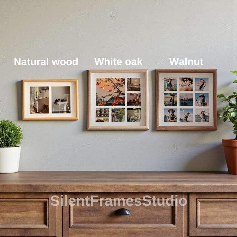 Collage Photo Frame for Multiple Photos, Gallery Style Frame - Etsy