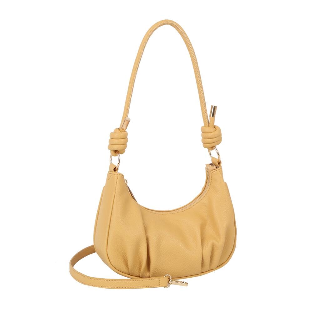 Knotted Coil Handle Mini Hobo Bag - Etsy
