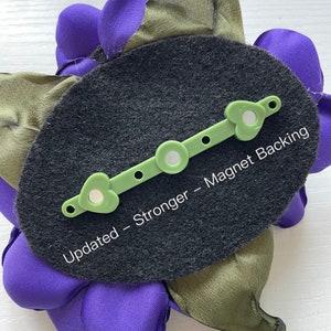 African Violet Pin Corsage - Choice of Color - Purple or Red, Greenery ...