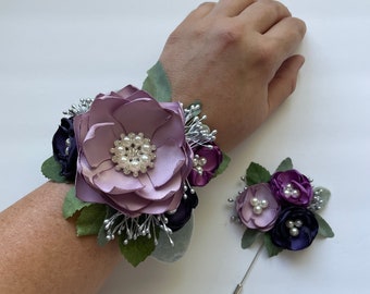 Purple Corsage - Etsy