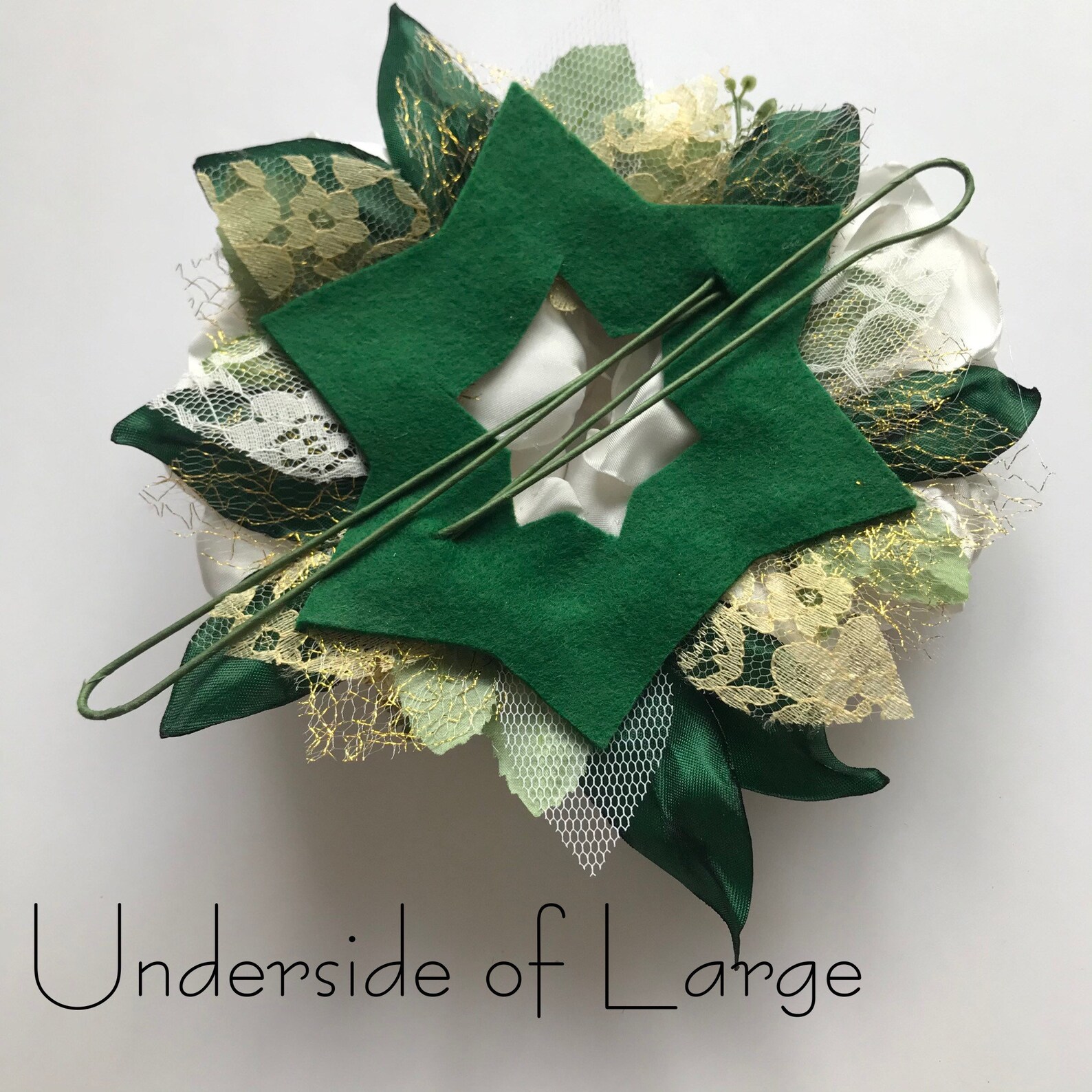 Green and Gold Cake Topper Large or Small | Etsy