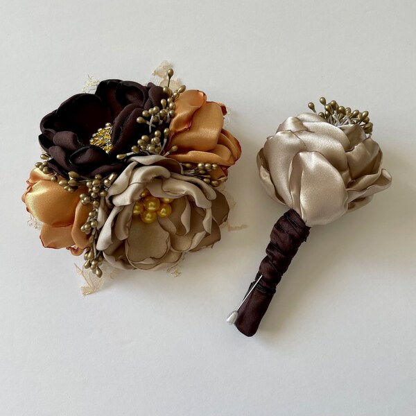 Winter Corsage - Etsy