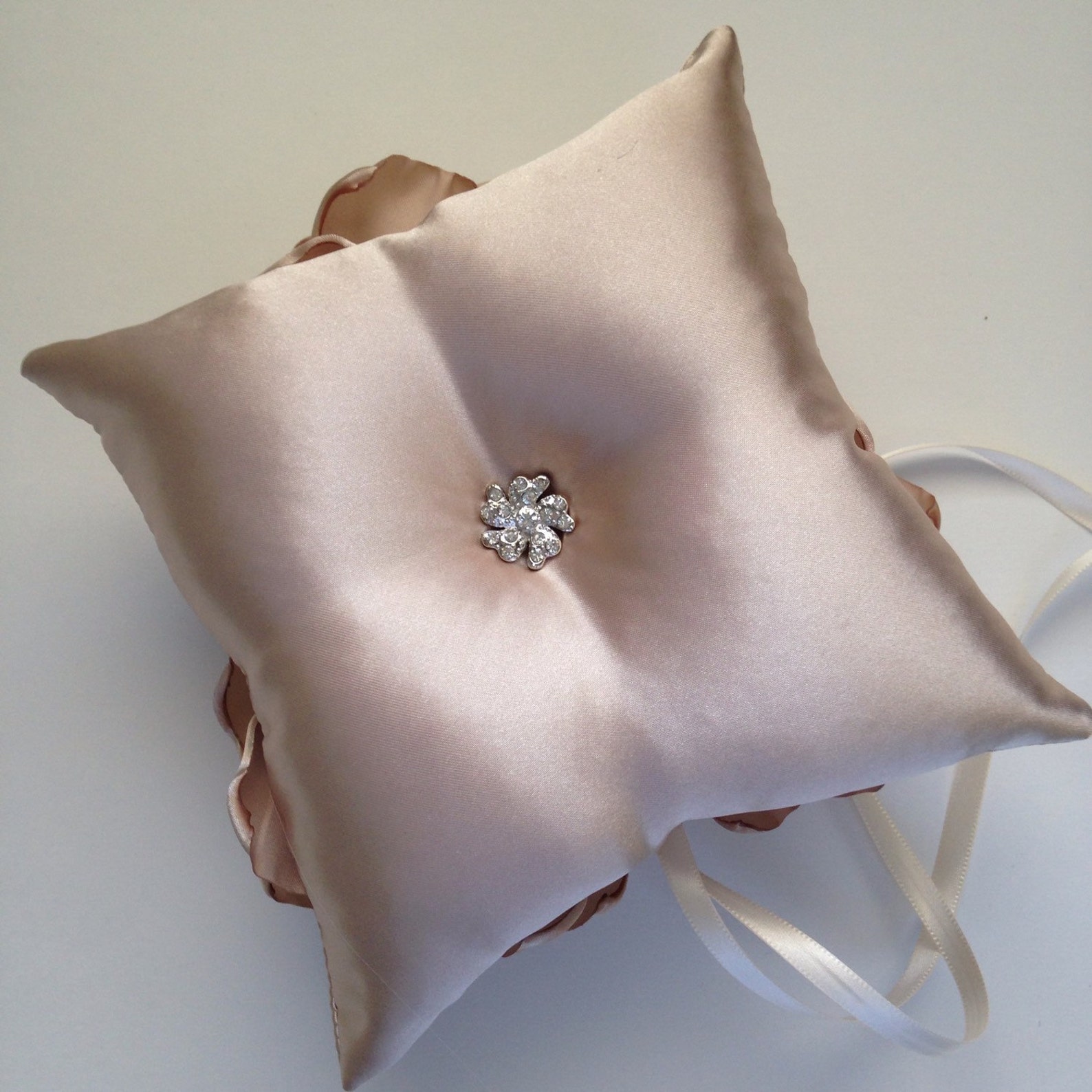 Champagne Ring Pillow - Etsy