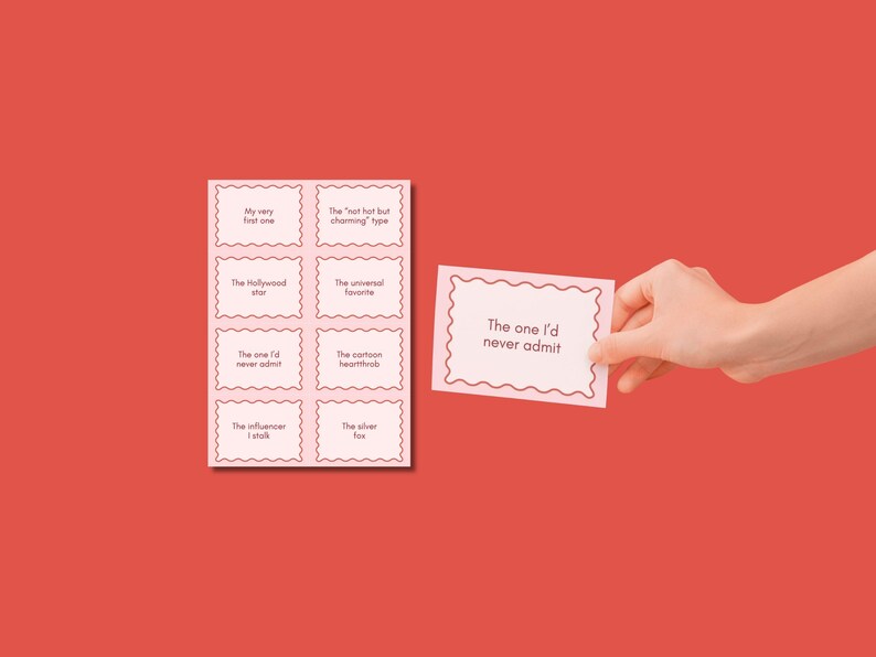 Galentine's / Anti-valentine’s Day Game – Crush Talk – Printable PDF ...