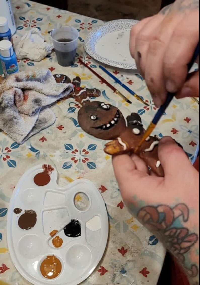 Gingerbread Man, Gingy, Evil, (KRAMPUS) - Etsy