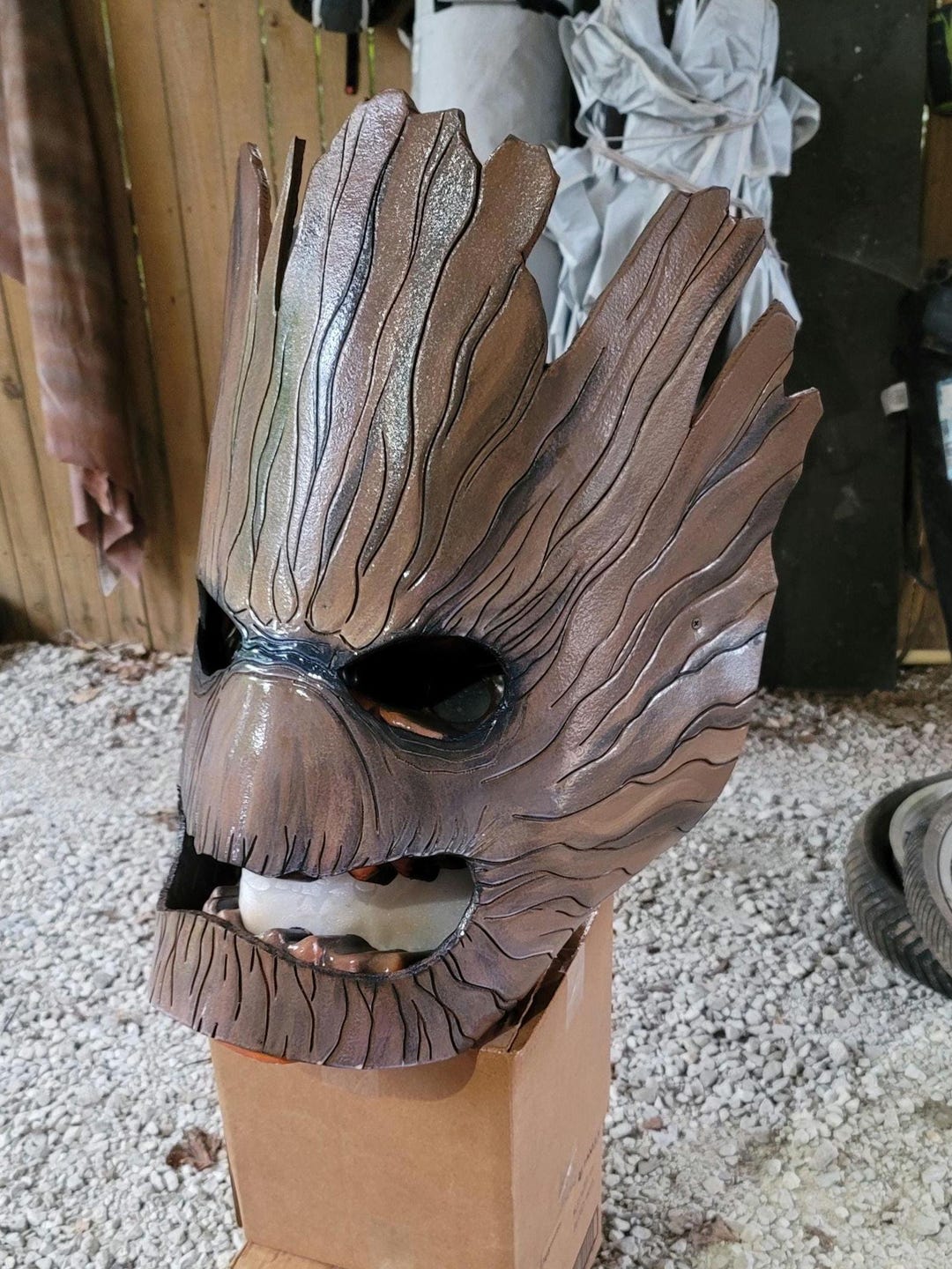 Máscara de GROOT, convierte tu Infierno de 12 pies en Groot. - Etsy México