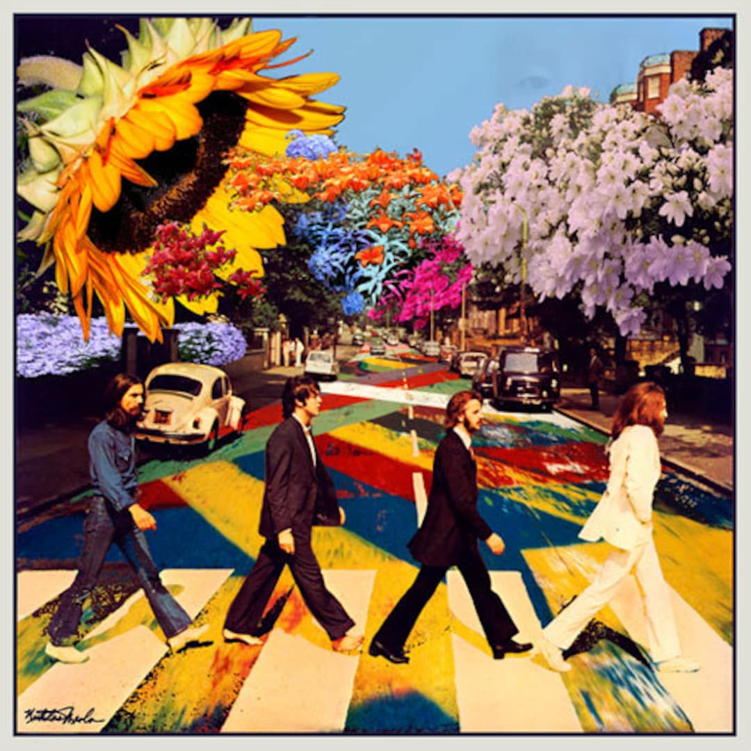 Abbey Road - the Real Abbey Road - on Canvas by Nicholas Meola Art - Etsy