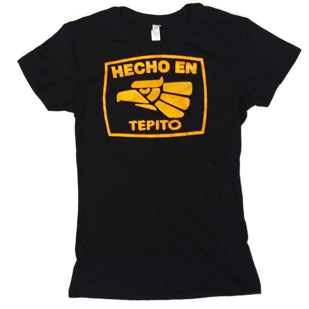 Hecho En Tepito - Women's Hand Screened, Pre-shrunk 100% Cotton T-shirt ...