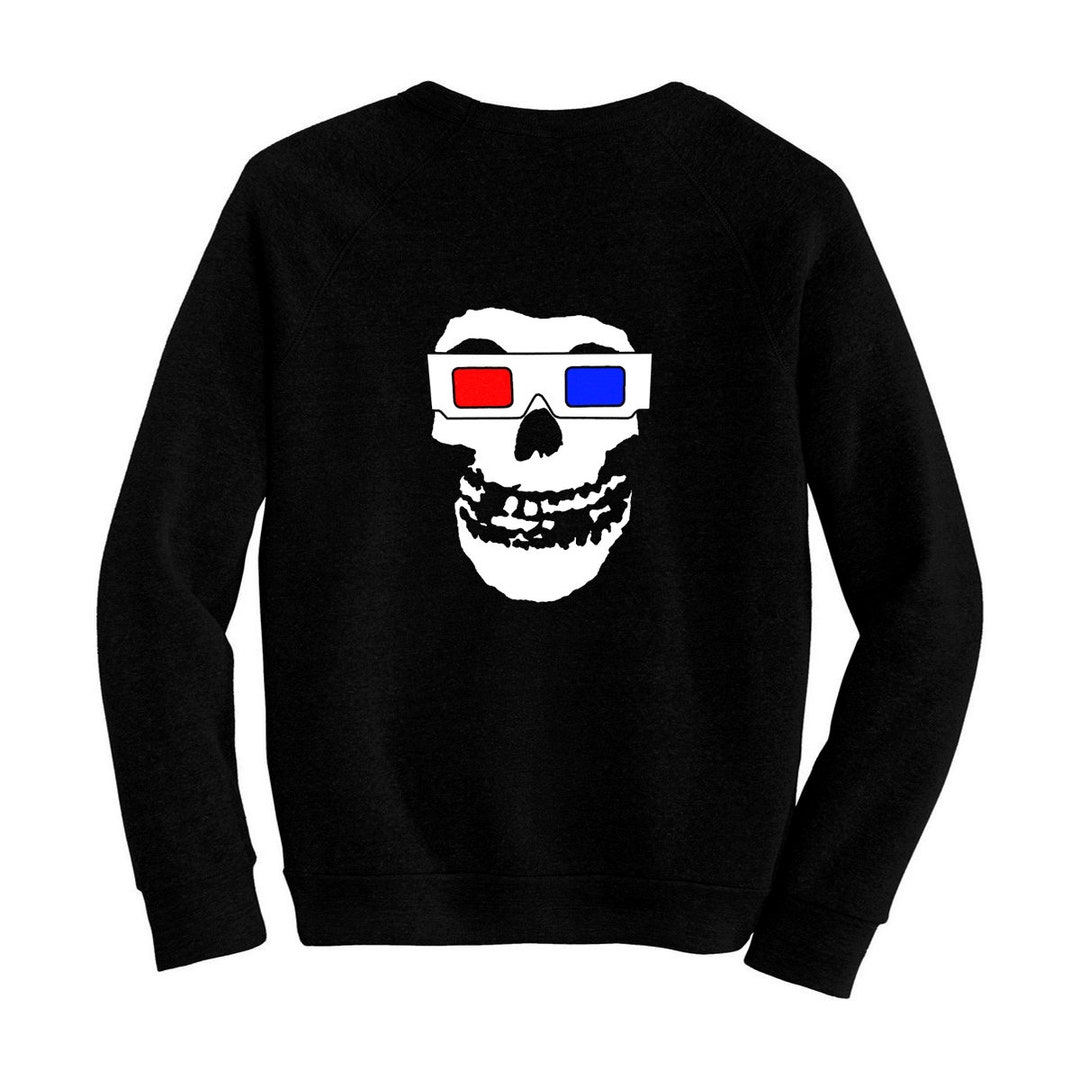 Misfits - Crimson Ghost 3D - Pre-shrunk, Hand Silk Screened Ultra Soft ...