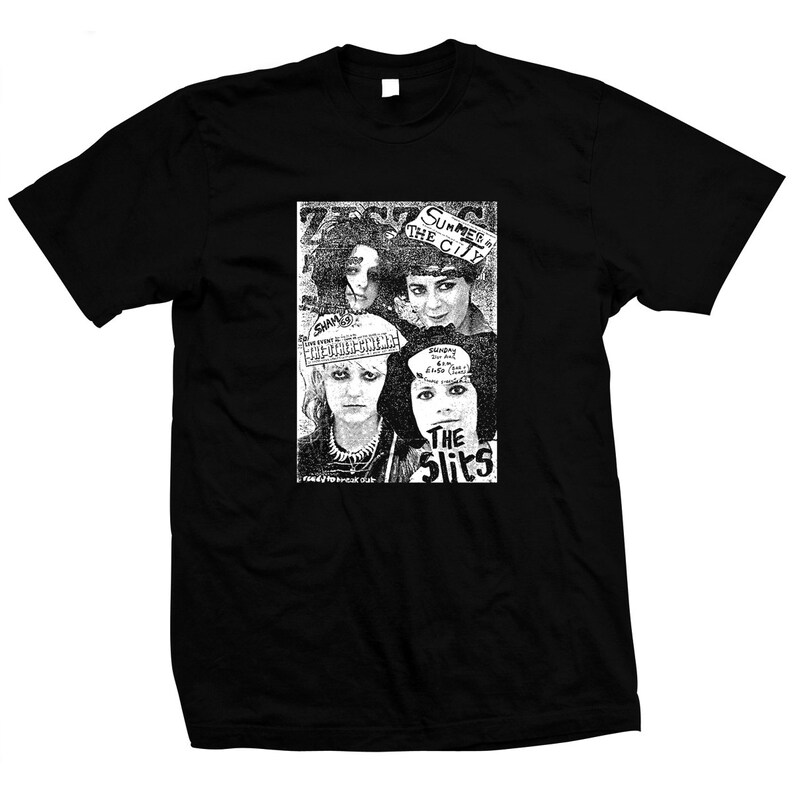 The Slits Punk Flyer Pre-shrunk, Hand Screened 100% Cotton T-shirt - Etsy