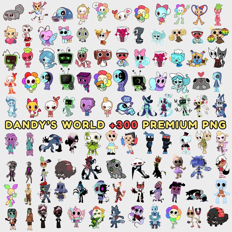 Dandys World Pngs - Etsy