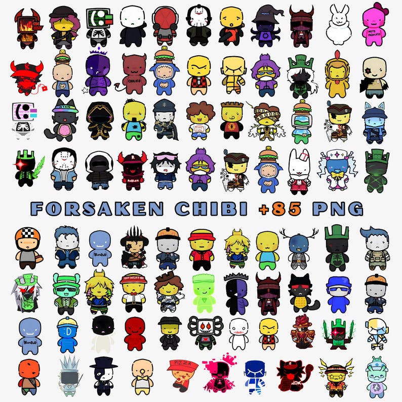 80+ Forsaken PNG Bundle , Forsaken Game Digital Download - Etsy