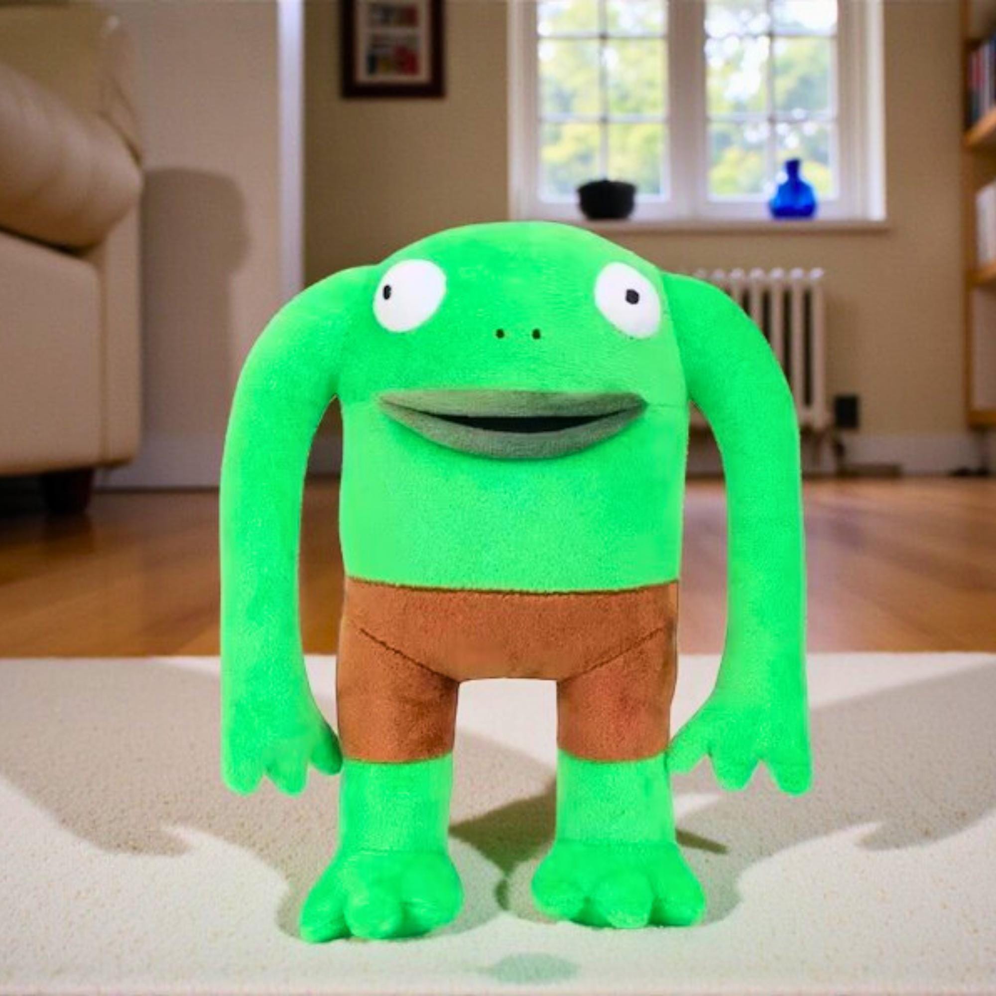 Smiling Friends Plush, Characters Plushie Gift, Glep Charlie Plush ...