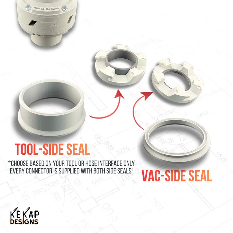 2.5 Inch (60mm) Flex Hose | Quick-lock Modular Interlocking and ...