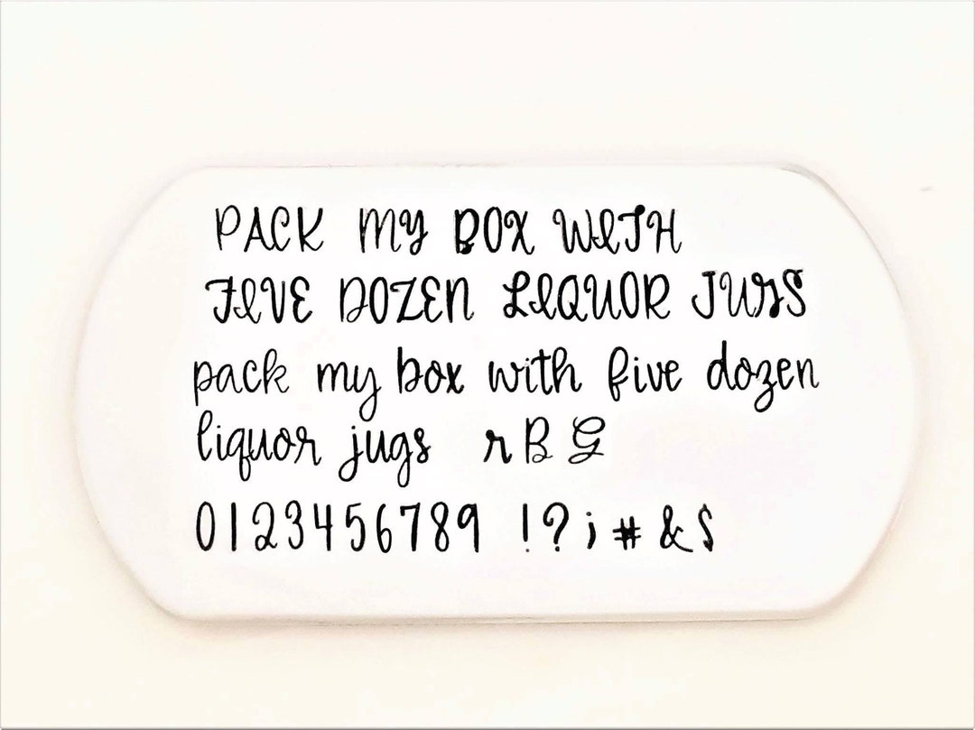 FF Smores Font - Destash Font Sale - Rated Stainless Steel 5.0mm 3.5mm ...