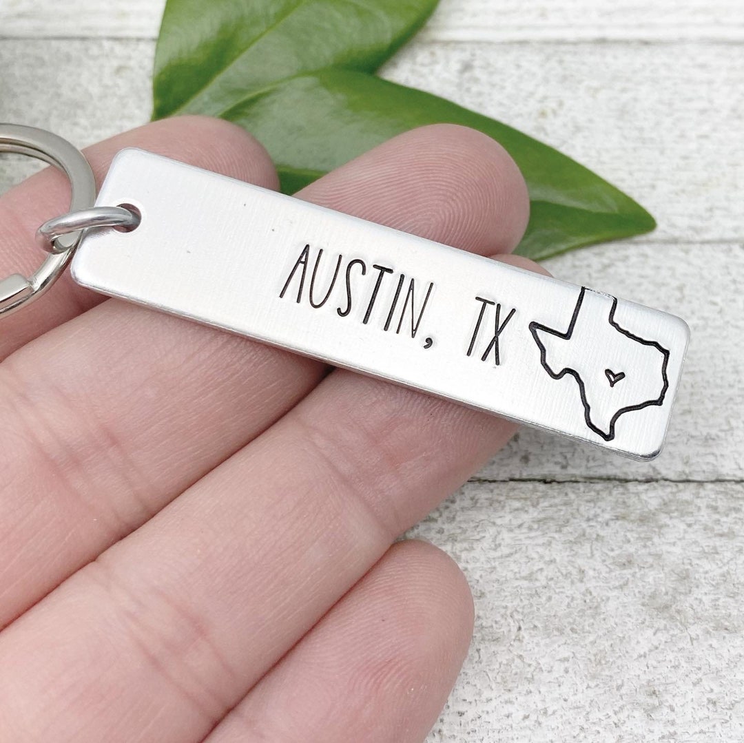 ALL 50 STATES and 14 Countries Available - Keychain by Eight9 Designs ...
