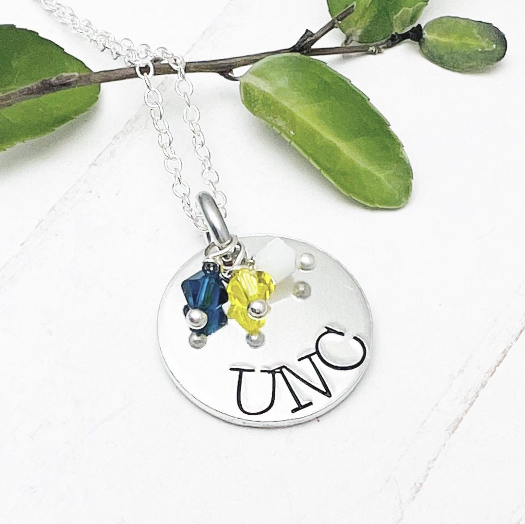 Choose Your University! Custom Necklace With Swarovski Crystals by ...