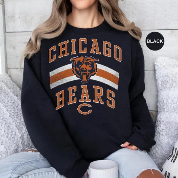 White Chicago Sweater - Etsy UK