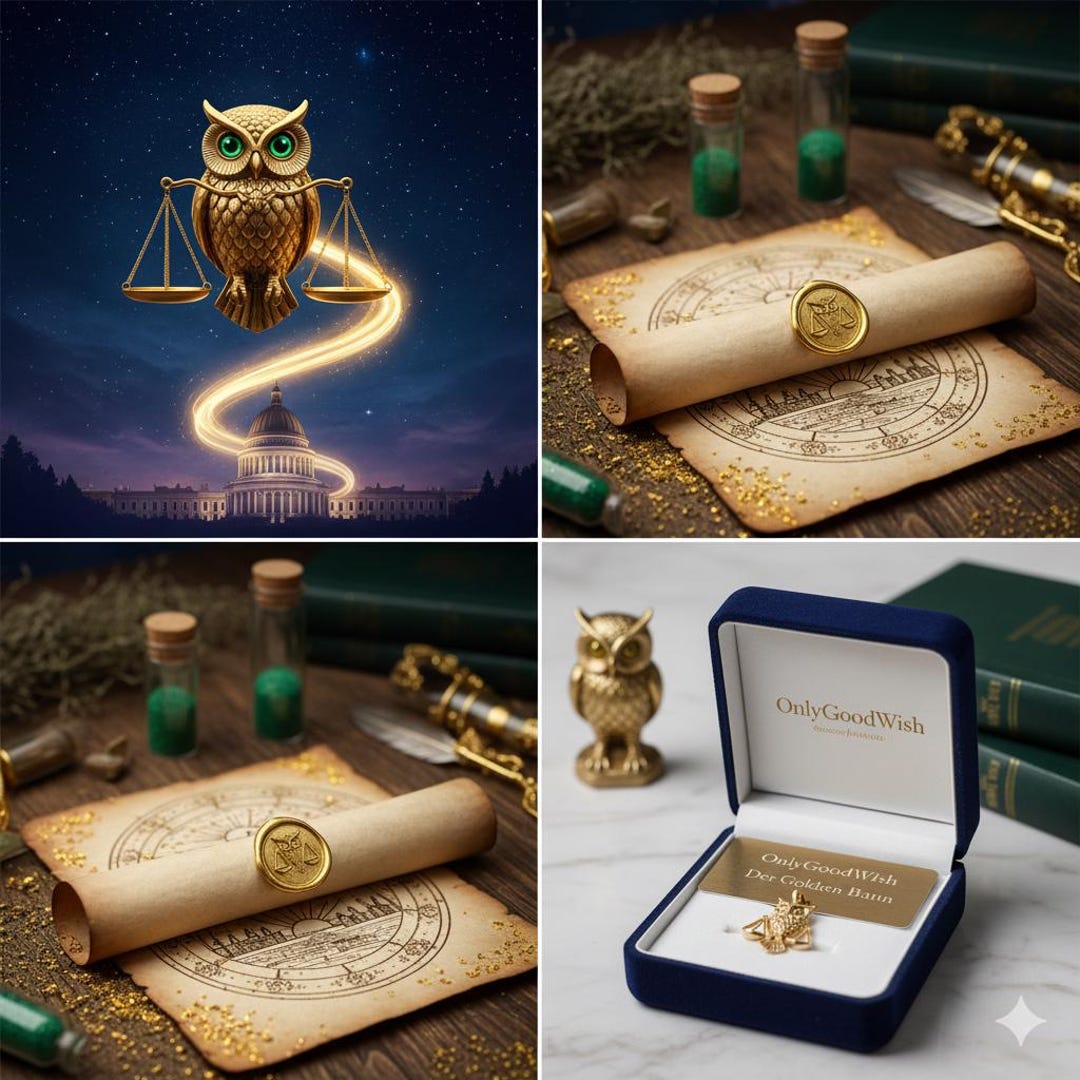 The Curse of Golden Insight: A Blessing for Wisdom and Justice - Etsy ...