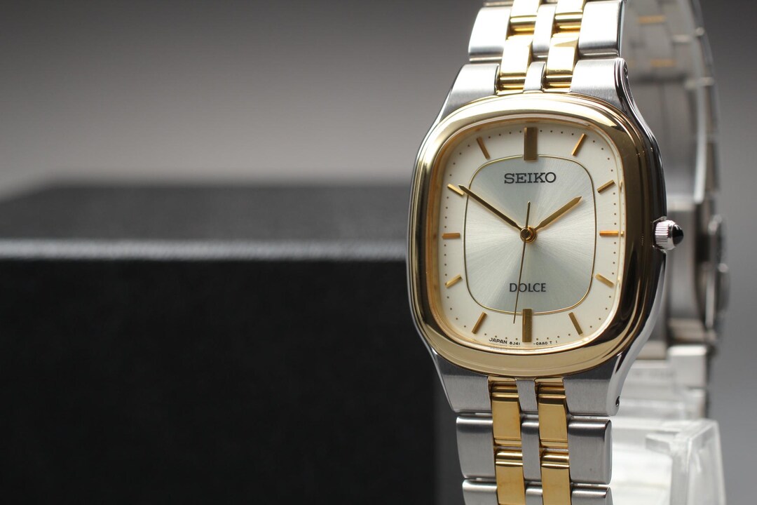 Vintage Seiko Dolce Mens Watch, 2002, Minimalist HAQ Quartz, Sunburst ...