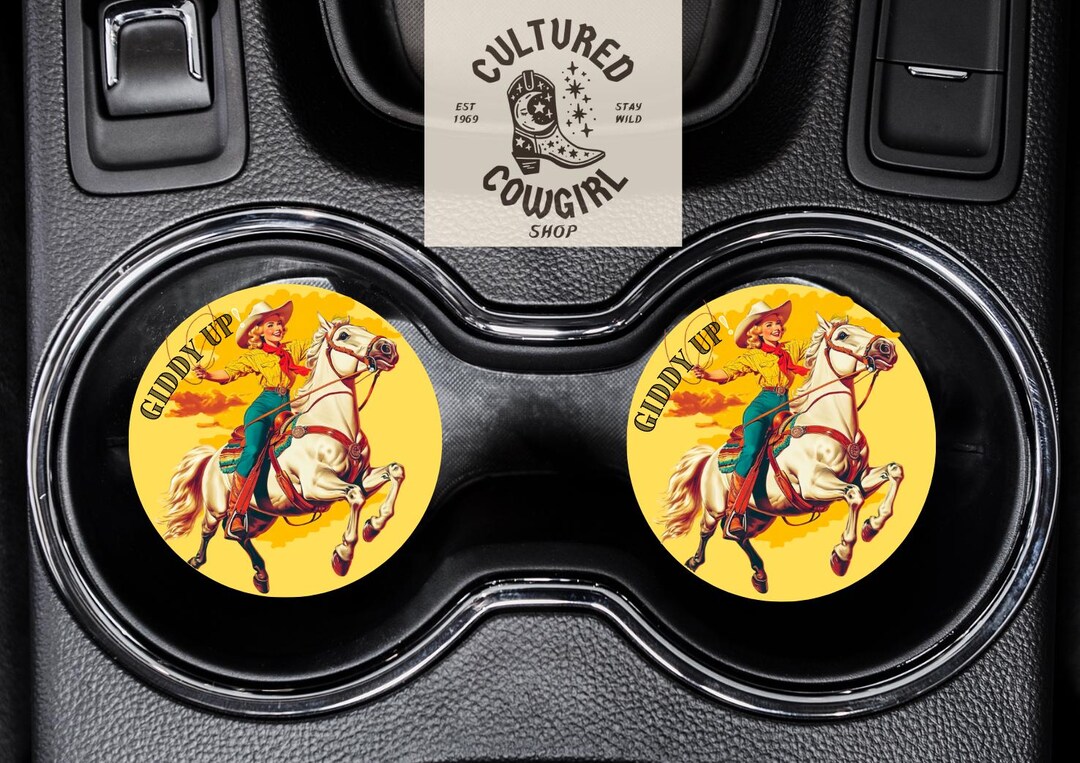 Custom Ceramic Car Coasters to Suit Your Mood - Etsy