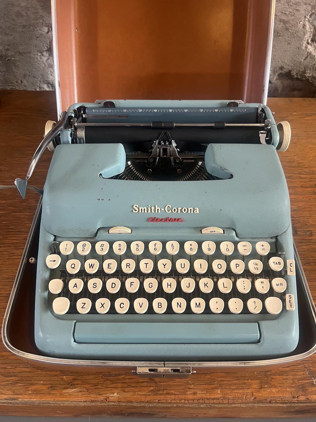 Smith-corona Typewriter ***rare Cursive Typewriter*** - Etsy