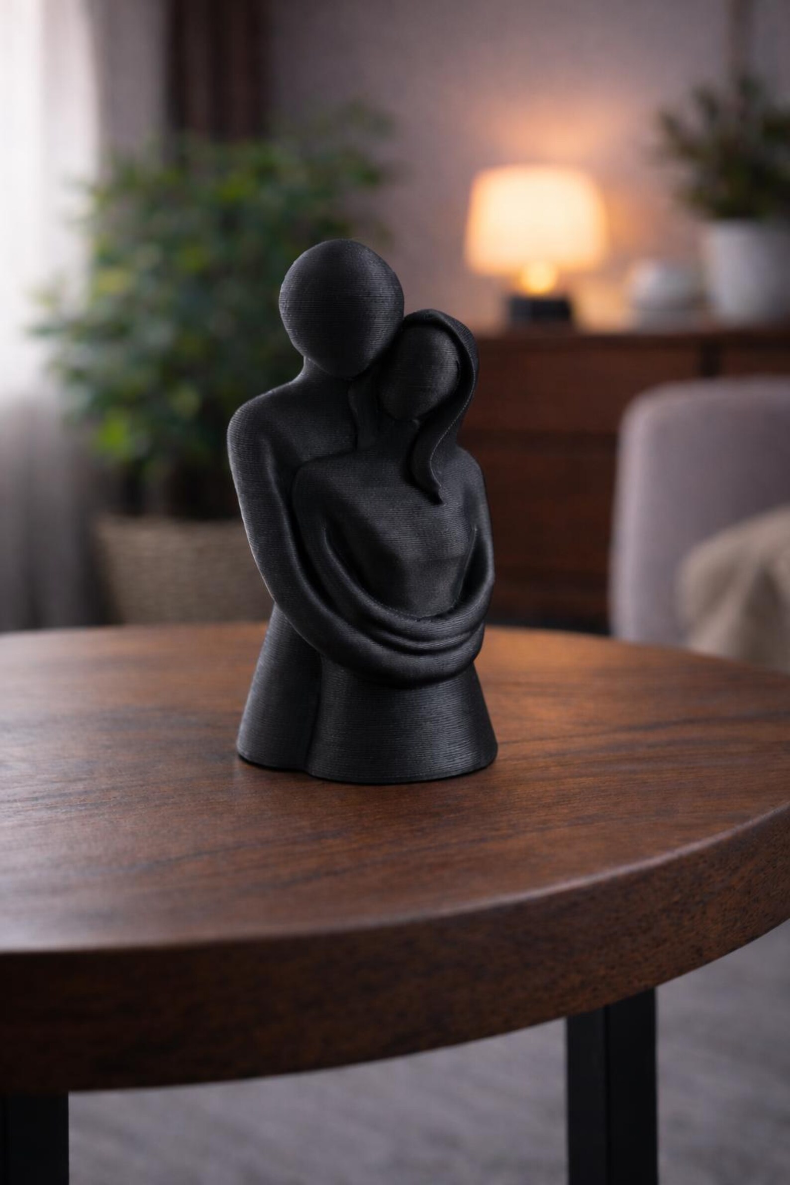 Loving Couple 3D Printed Statue | Romantic Gift for Couples ...