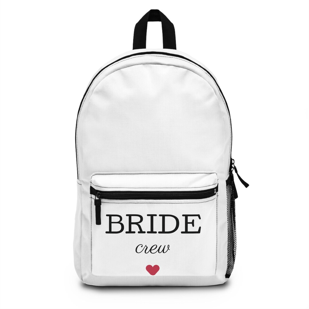 Bride Crew Backpack | Bachelorette Party, Bridal Party Hearts - Etsy