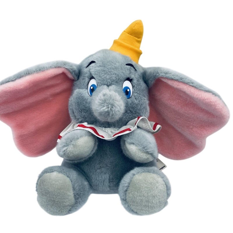 Disneyland Dumbo Plush - Etsy