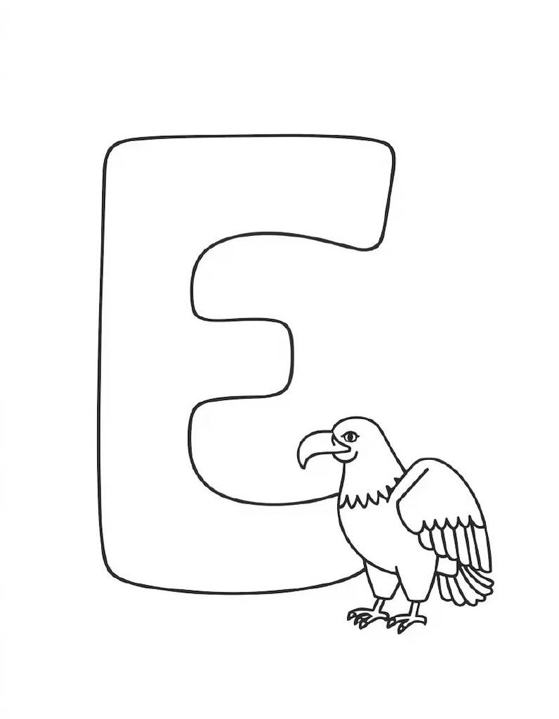 ABC Alphabet Coloring Pages for Kids | English Alphabet Worksheets | 26 ...
