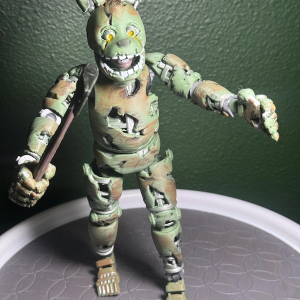 Spring Bonnie Action Figure T13 - Etsy