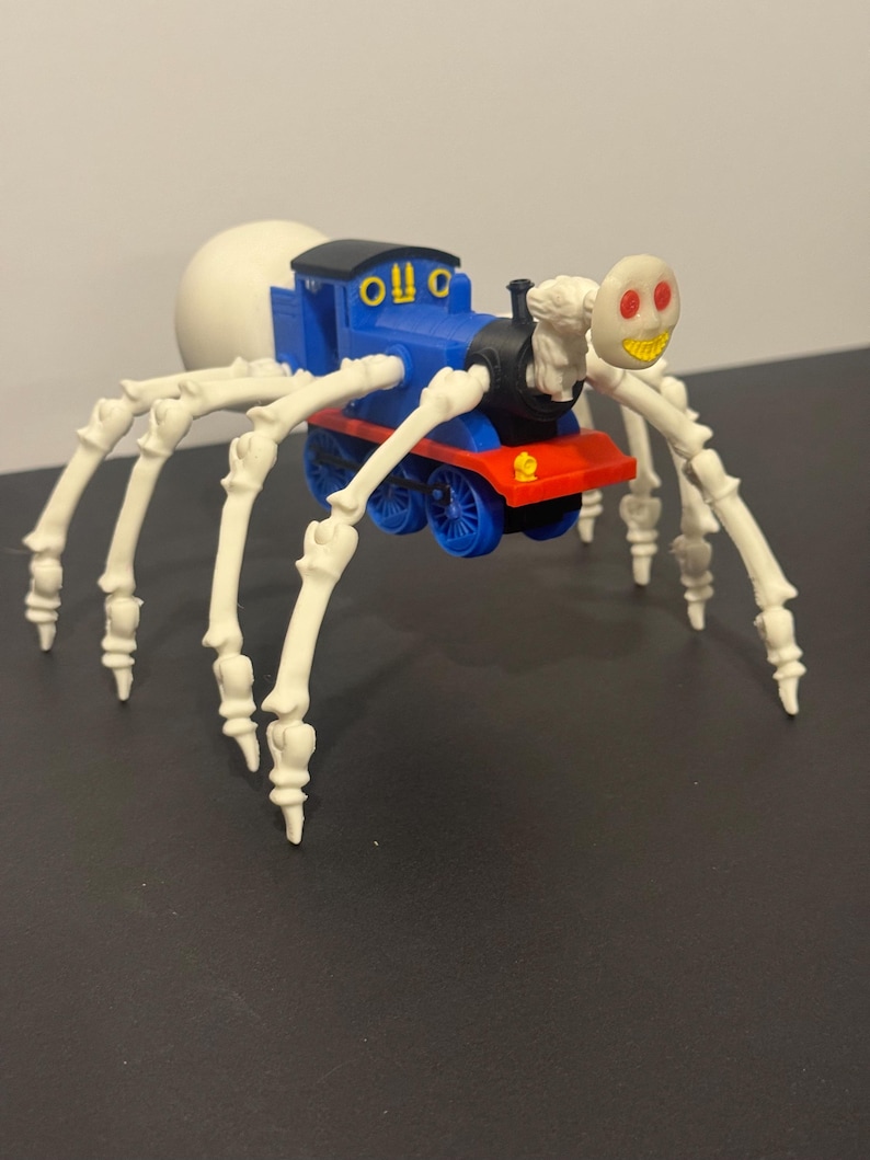 Cursed Spider Train Horror Monster Figure 12” | Inspired by Thomas the ...