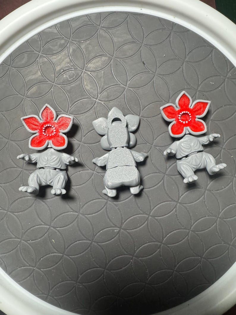 Upside-down Inspired Monster Figure – Flower Head Horror Creature – Sci ...