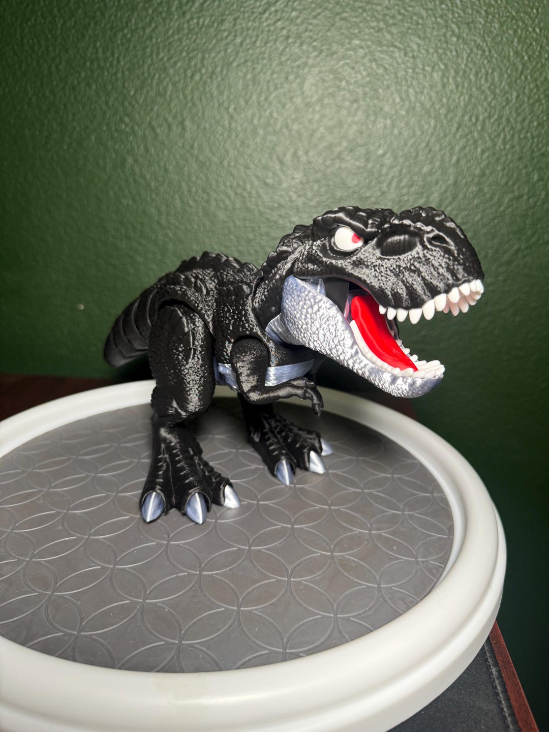 Articulated Omega Rex Dinosaur Toy, 3D Printed Flexi Dino - Etsy