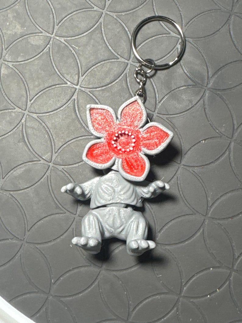 Upside-down Inspired Monster Figure – Flower Head Horror Creature – Sci ...