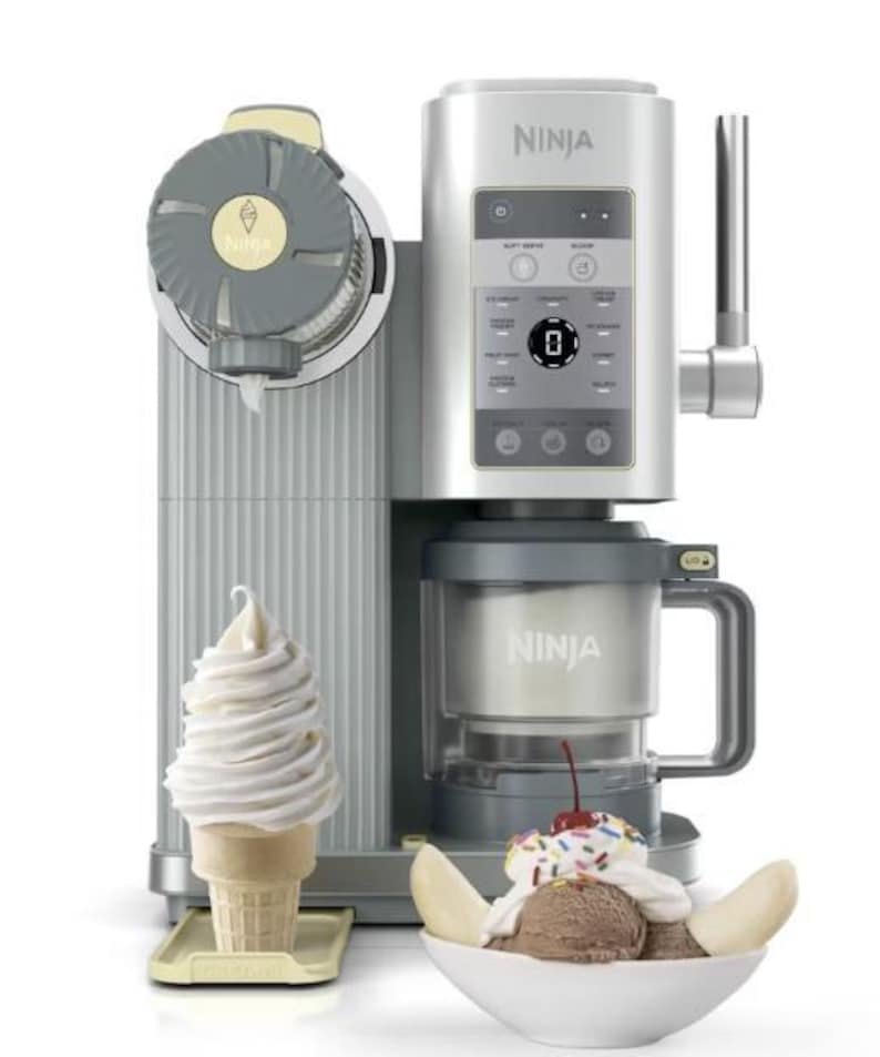 Ninja Frozen Treat Maker, Soft Serve Ice Cream Machine, 13-in-1 Dessert ...