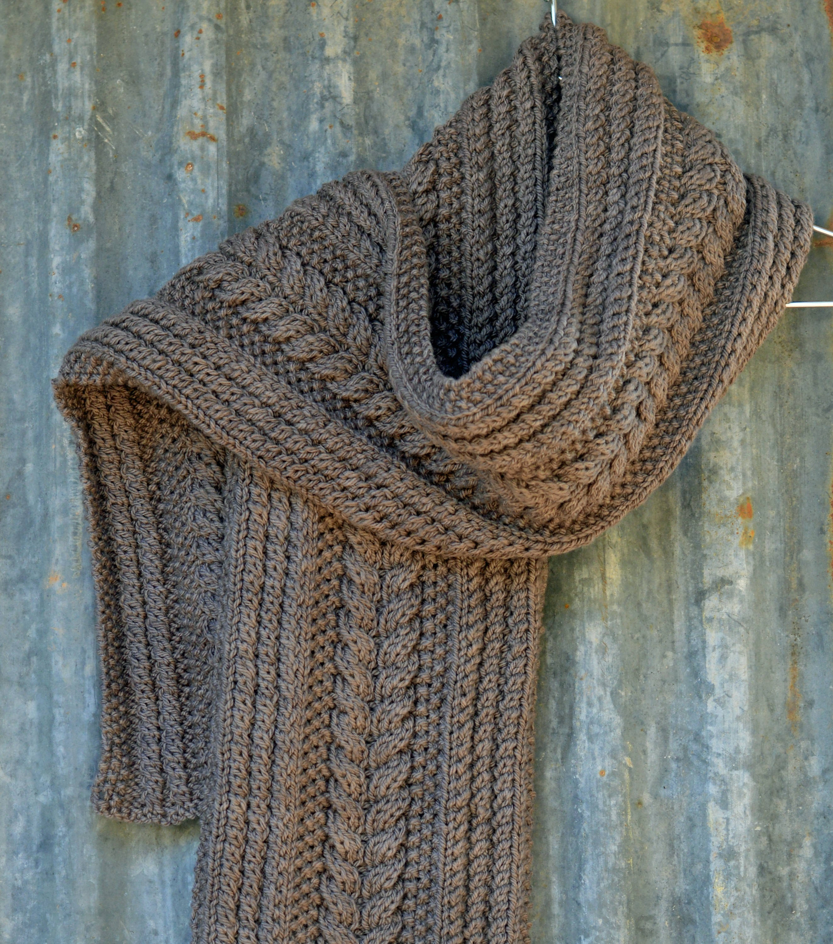 Gales of November Scarf Knitting Pattern / PDF INSTANT DOWNLOAD ...