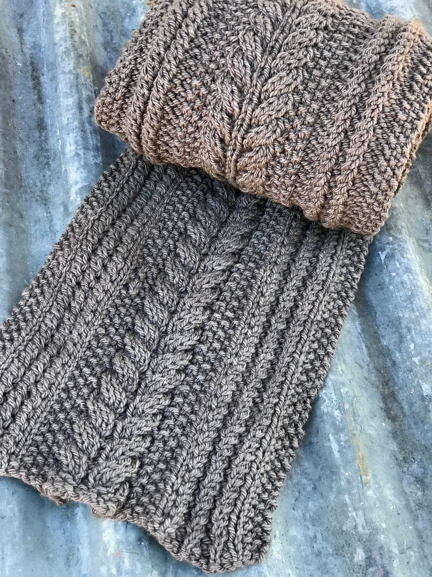 Gales of November Scarf Knitting Pattern / PDF INSTANT DOWNLOAD ...