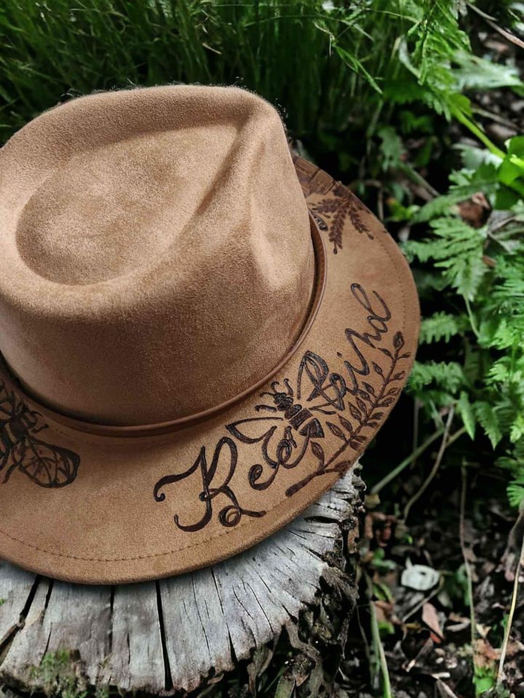 Bee Unique With This Awesome Burned Hat! Catch It Before It Flies Away ...