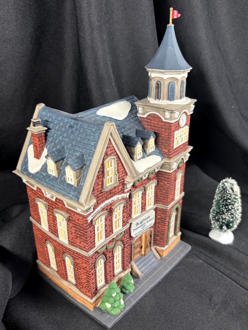 Department 56 Christmas in the City Series Brighton School Collectible ...