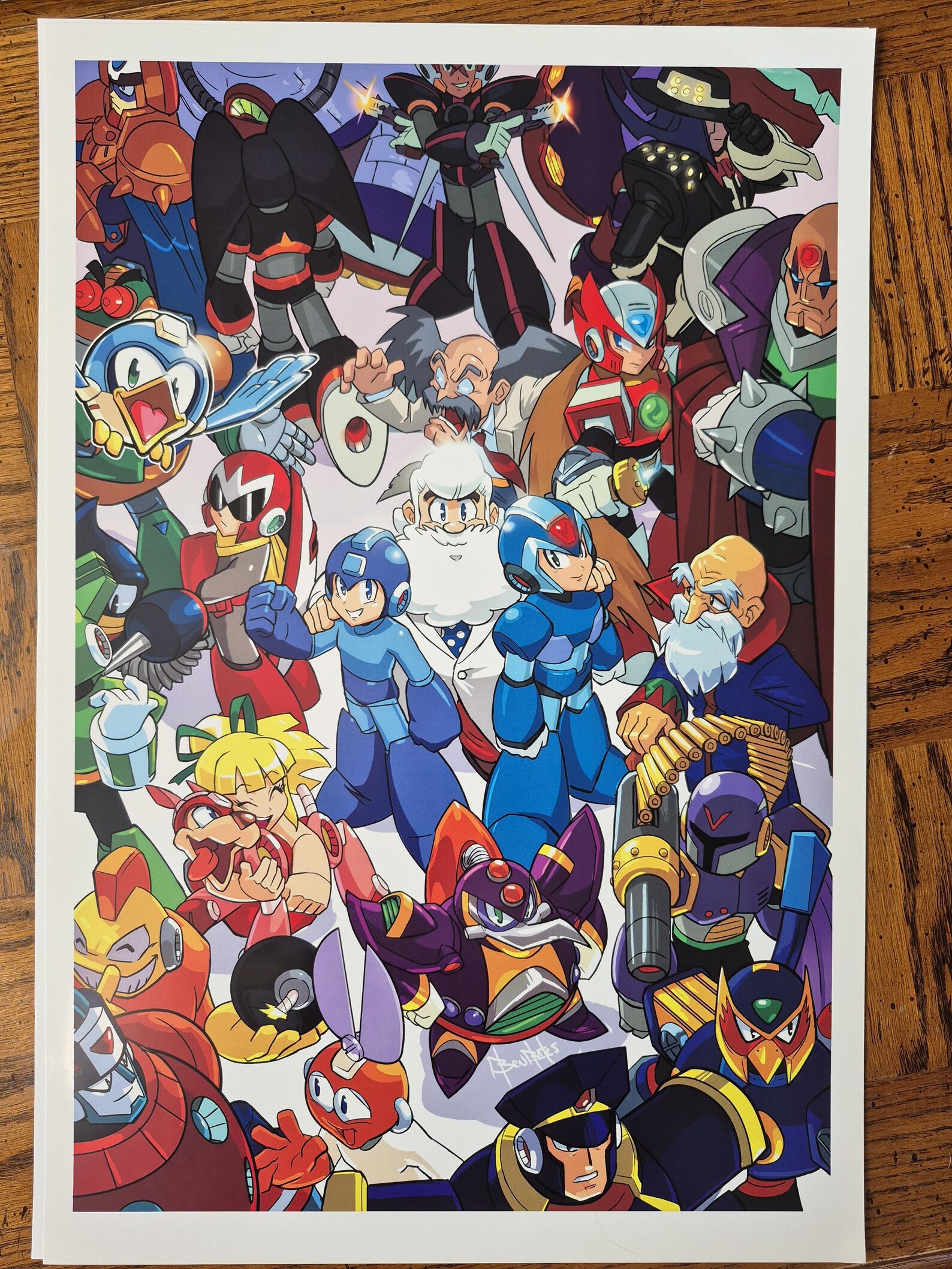 Mega Man Issue 38 Variant Cover - Etsy