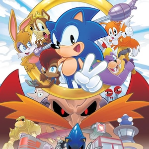 Sonic the Hedgehog Legacy Vol 2 Cover - Etsy